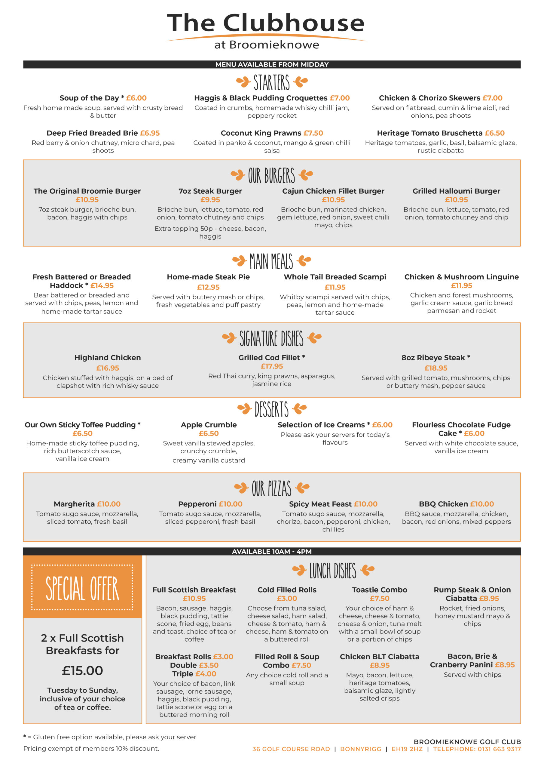 Clubhouse - Broomieknowe Golf Club